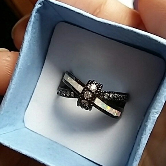 Jewelry | Criss Cross Opal Ring | Poshmark
